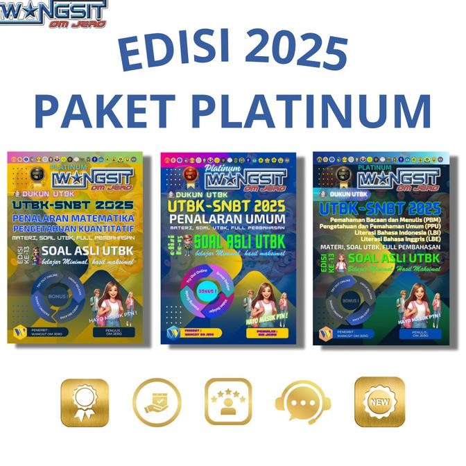 Jual BUKU UTBK SNBT SOSHUM SAINTEK 2024 WANGSIT OM JERO PLATINUM | Shopee Indonesia