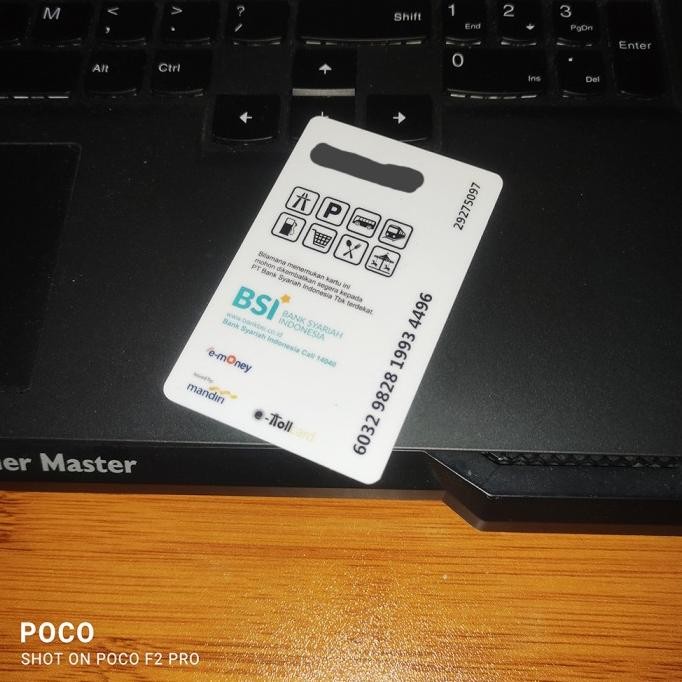 Jual idcard BSI id card Bank Syariah Indonesia e-money emoney e-toll ...