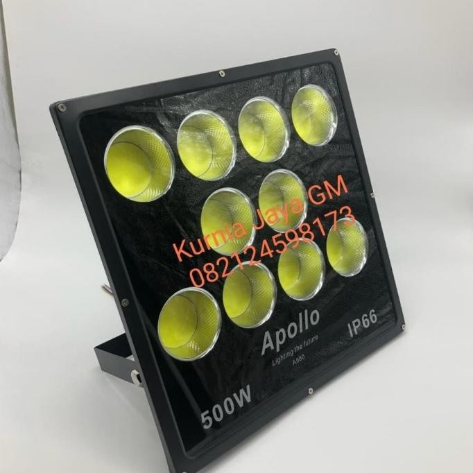 Jual Murah Apollo Kap Lampu Sorot Led Cob 500Watt / Flood Light Apollo Cob 500W | Shopee Indonesia