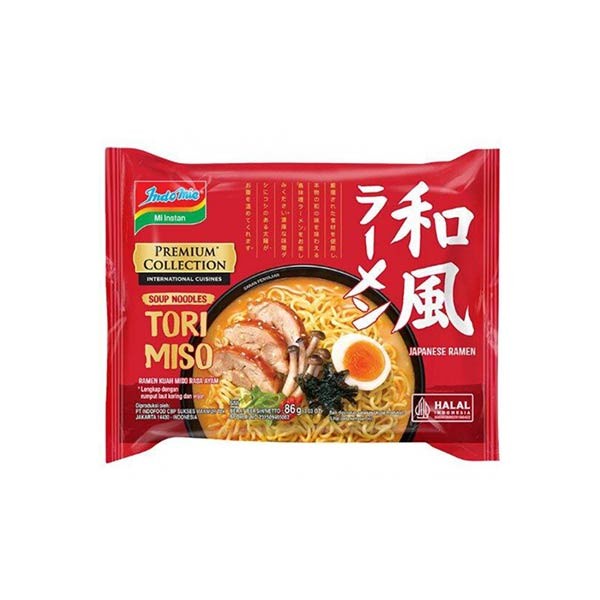 Jual INDOMIE RAMEN KUAH TORI MISO RASA AYAM 86G | Shopee Indonesia