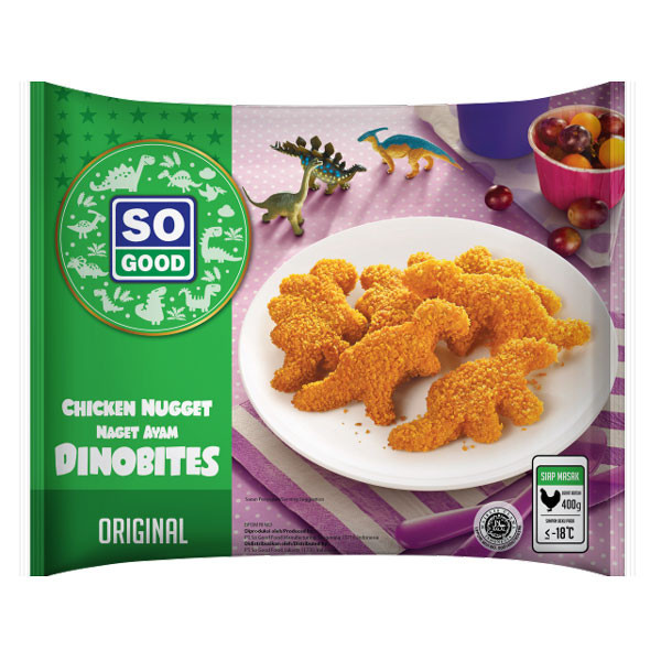 Jual SO-GOOD DINO BITES ORIGINAL 400 G | Shopee Indonesia