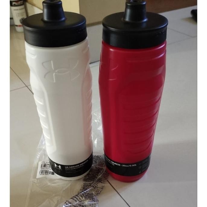 Jual Botol New Sideline Squeeze 32oz Water Bottle White Original ...
