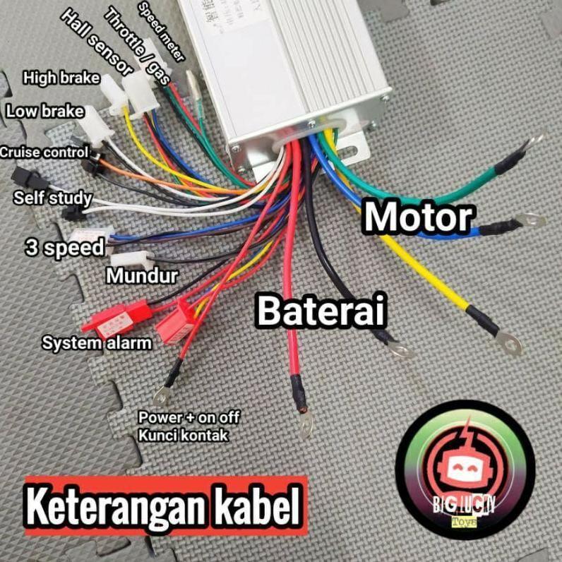 Jual Premium Controller Sepeda Listrik 36V - 48V 450W Bldc Brushless ...