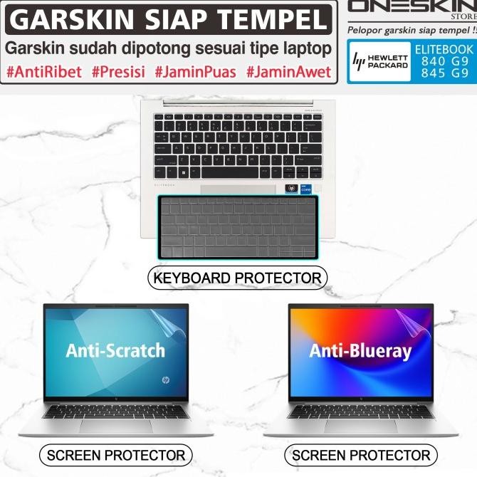 Jual garskin cover laptop screen keyboard protector hp elitebook 840 ...
