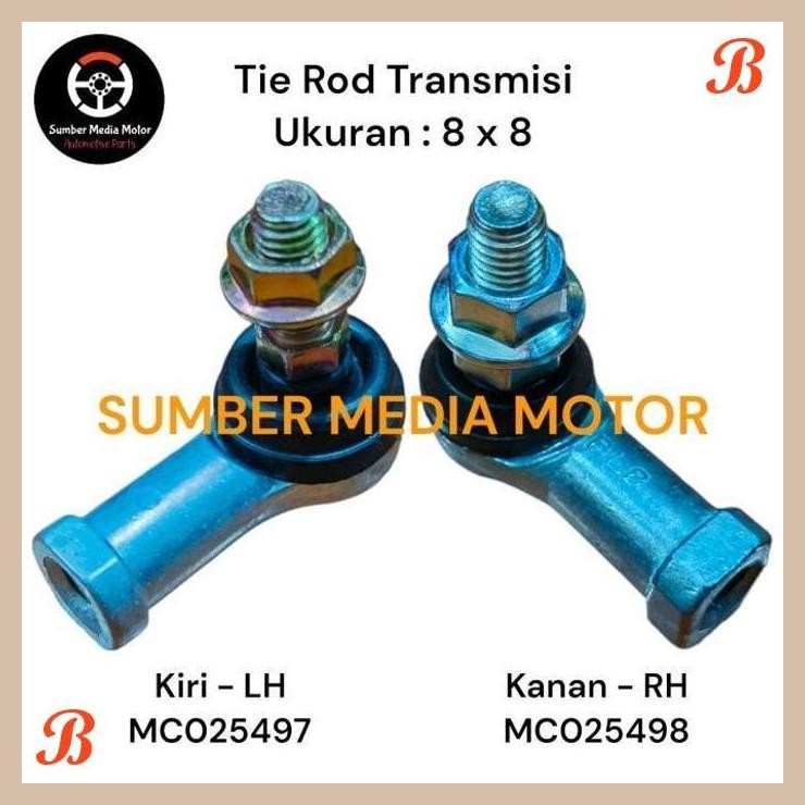 Jual [SMM] MITSUBISHI TIE ROD TRANSMISI MC025497 / MC025498 UKURAN 8X8 ...