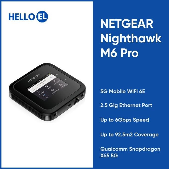 Jual Netgear Nighthawk M6 Pro 5G MR6450 WiFi 6E Hotspot Modem Router ...