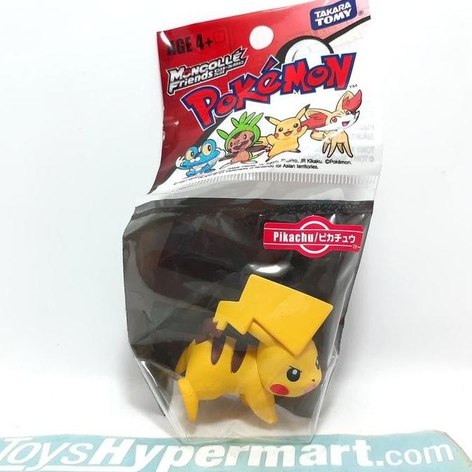 Jual ORIGINAL Moncolle Friends Pokemon Pikachu Battle Pose Takara Tomy ...