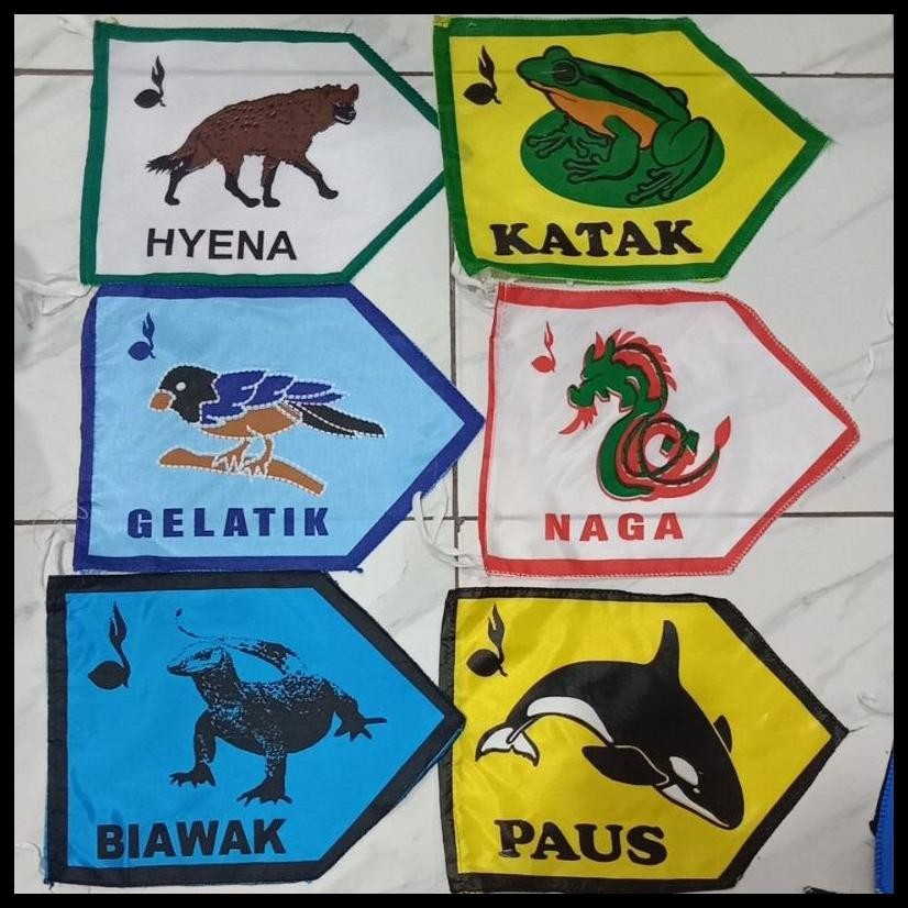 Jual BENDERA REGU PRAMUKA/BENDERA REGIU PRAMUKA LAKI2/BENDERA HEWAN ...