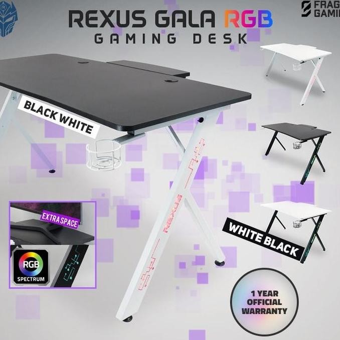Jual Rexus Gala Rgb Gaming Desk / Meja Gaming Rexusgala New Stok ...