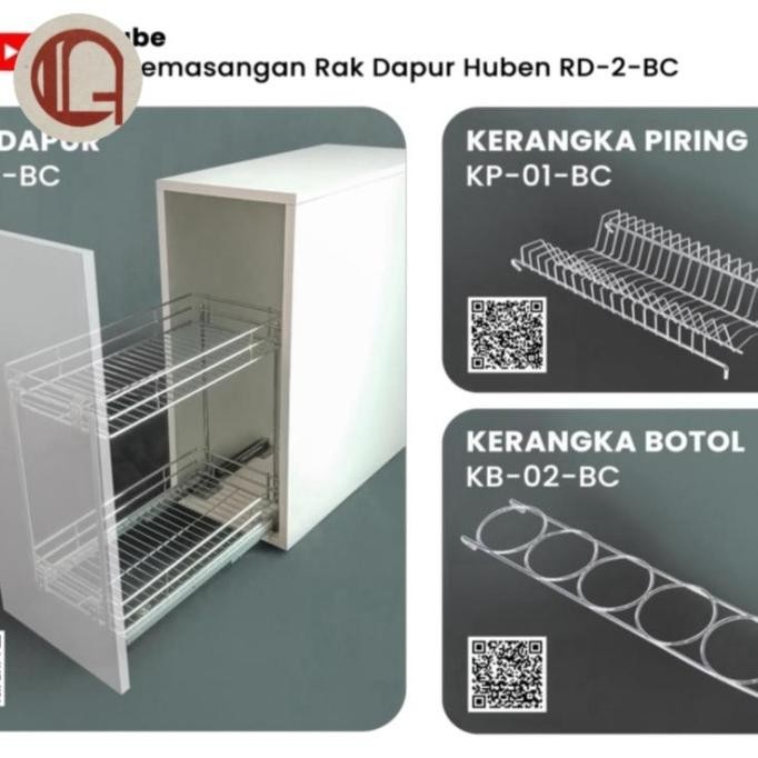 Jual RAK PIRING KITCHEN SET TARIK / RAK PIRING BOTOL BUMBU KABINET 30 ...