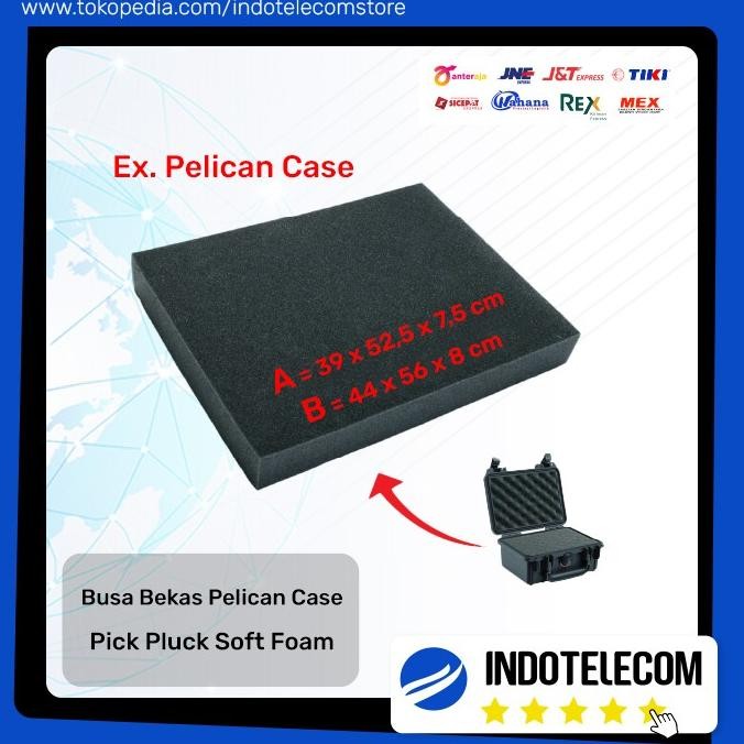 Jual Busa Pengganti Untuk Tas/Koper Pelican Case - Pick Pluck Soft Foam ...
