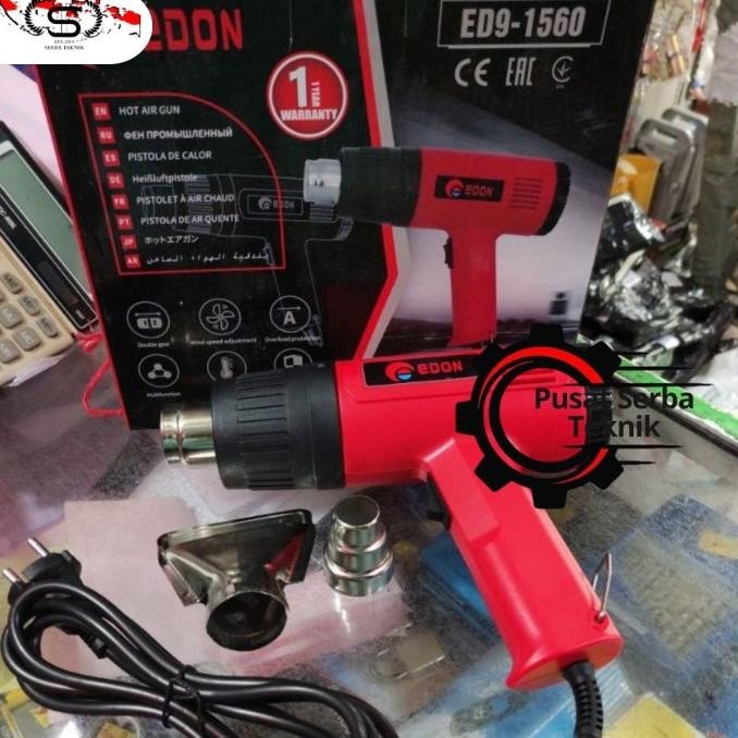 Jual MESIN PEMANAS HOTGUN HEATGUN HOT GUN HEAT GUN EDON ED9-1660 600C 1500W | Shopee Indonesia