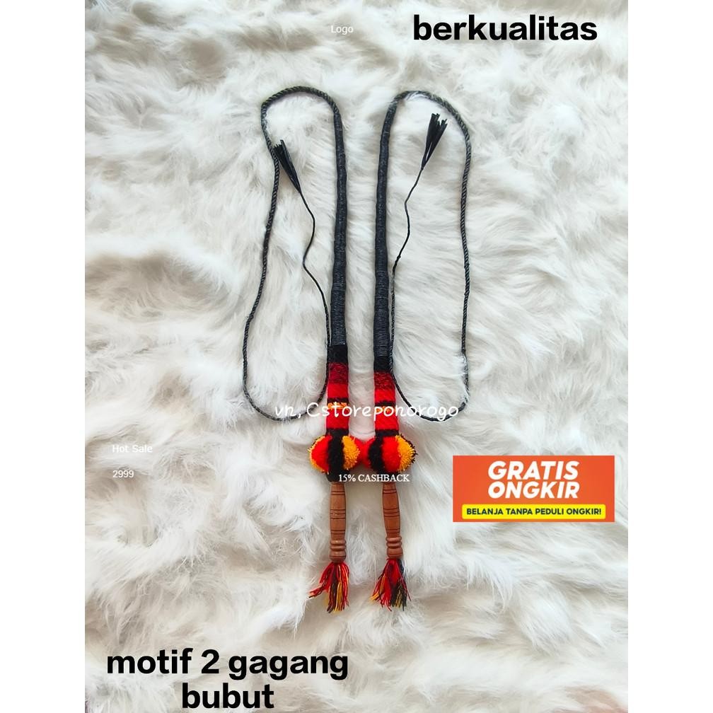 Jual Pecut Tari Kepang Gagang Bubut & Biasa / Cemeti / Cambuk / Pecut ...