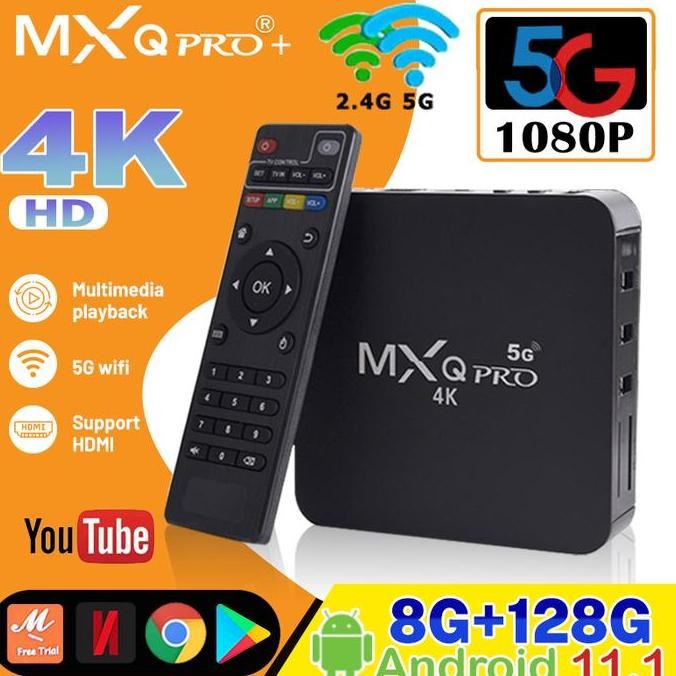 Jual Android Tv Box MXQ Pro 5G / Smart Tv 4K Ultra HD 5G | Shopee Indonesia