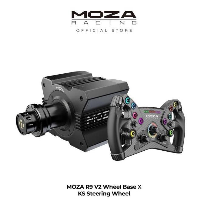 Jual MOZA RACING R9 V2 + KS OPEN STEERING WHEEL | RACING SIMULATOR ...