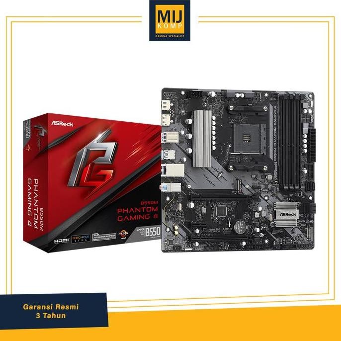 Jual HARGA DISC - MB MOTHERBOARD ASRock B550M Phantom Gaming 4 | Shopee ...