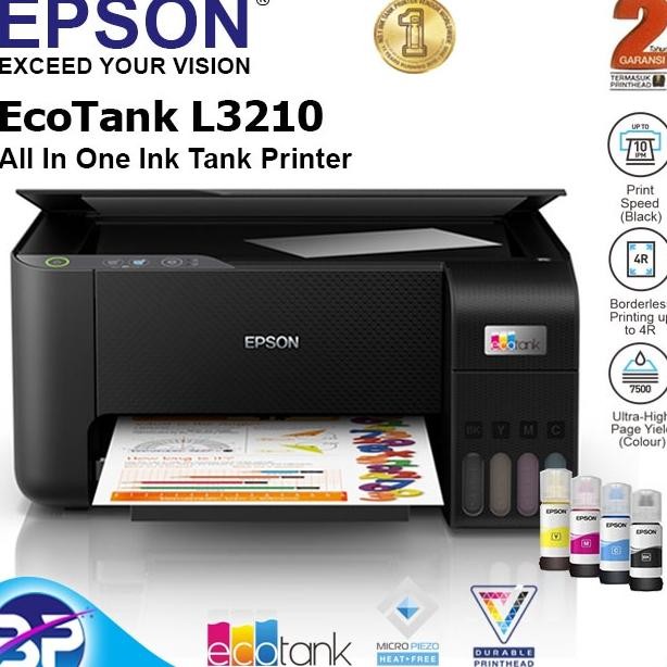 Jual Epon L3210 All In One In Tan Printer | Shopee Indonesia