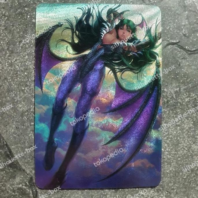 Jual Artgerm Morrigan Aensland Metal 3D Hologram Card | Shopee Indonesia