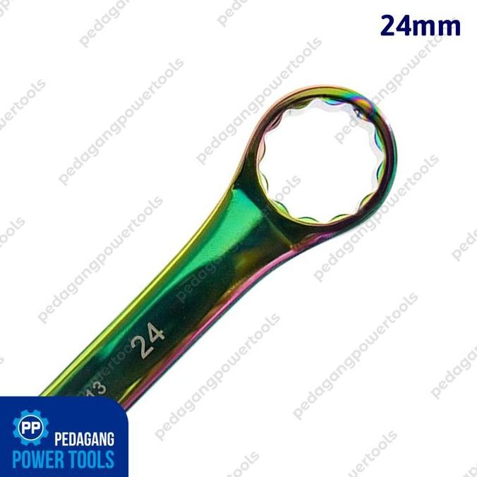 Jual Miliki Grip On Kunci Ring Pas 24 Mm Titanium Combination Spanner ...