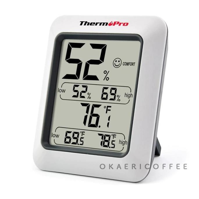 Jual Digital Indoor Thermometer Hygrometer / Termometer Suhu Ruang ...
