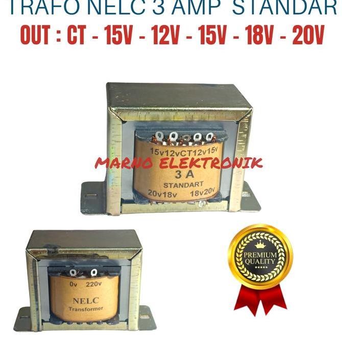 Jual TRAVO 3A 3 AMPER SETANDAR CT 12V 15V 18V 20V TRAFO TRAPO | Shopee ...