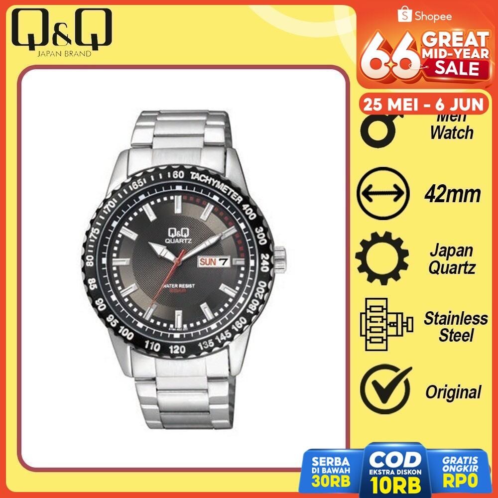 Jual Jam Tangan Pria Original Bergaransi QQ / QNQ / Q&Q A194 ...