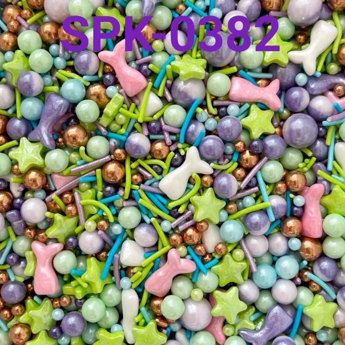 Jual """""] SPK-0382 Sprinkles sprinkle sprinkel 1kg mermaid bintang ...
