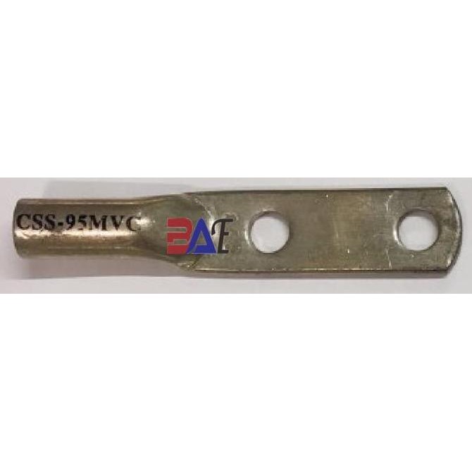 Jual Cable Lug/Skun CSS Double Hole 95 - M12 / 2 Lubang | Shopee Indonesia