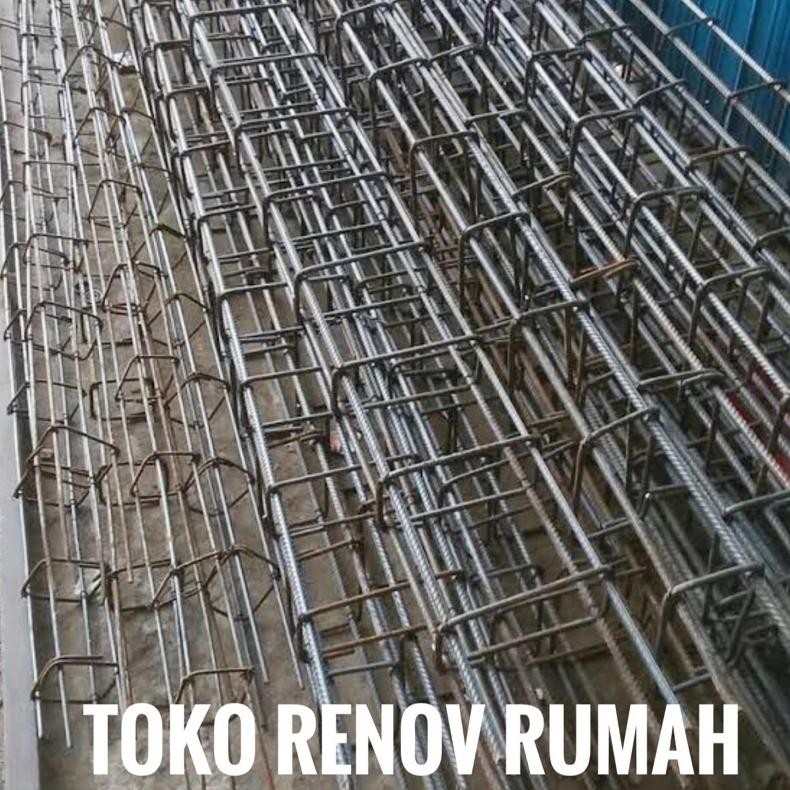 Jual NEW!!! tiang besi jadi 8mm panjang 3mtr / tiang besi 8mm x 4mtr ...