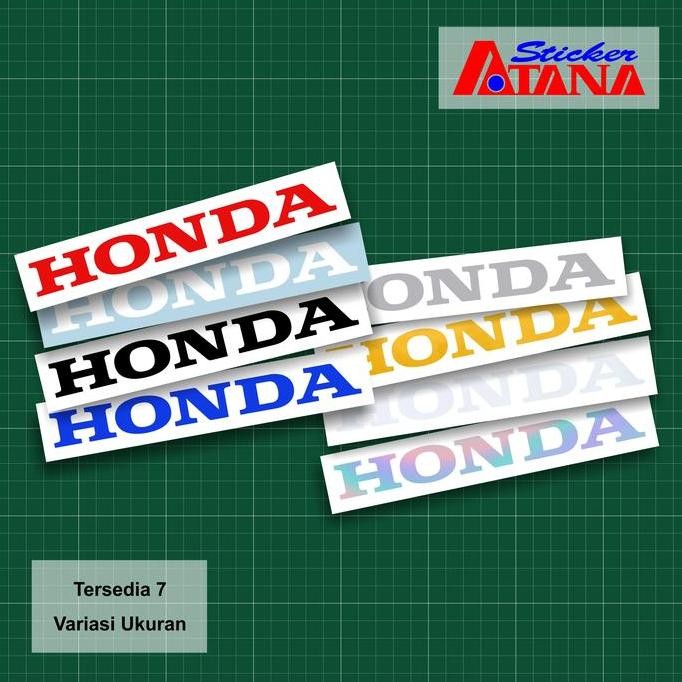 Jual Spesial Produk Pilihan Stiker Cutting Honda Emblem Logo Kecil ...