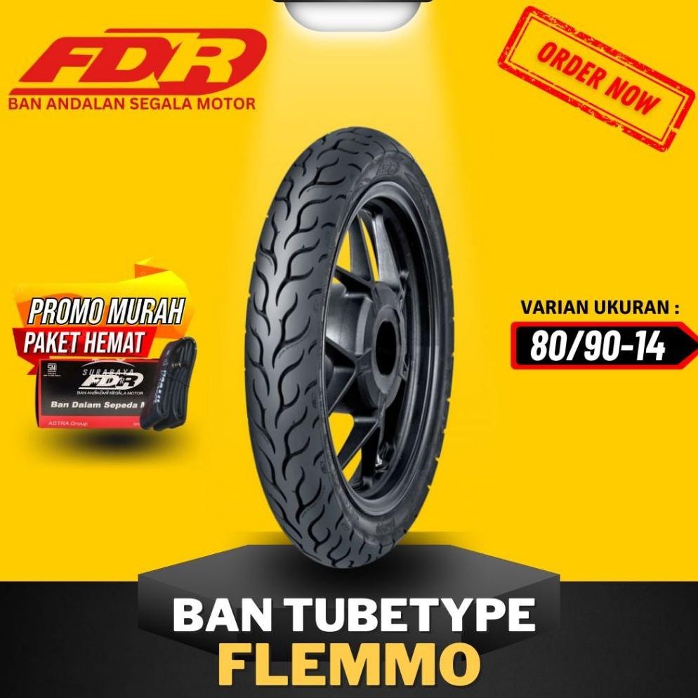 Jual dw-45 Be09 [READY COD] BAN FDR FLEMMO TUBETYPE RING 14 / BAN FDR ...