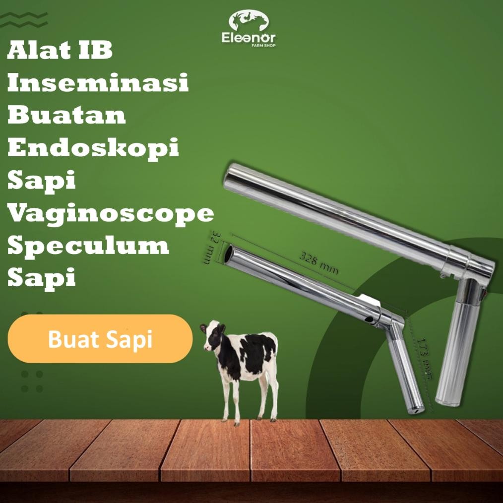 Jual Alat IB Inseminasi Buatan Endoskopi Sapi Vaginoscope Speculum Sapi BERKUALITAS | Shopee ...