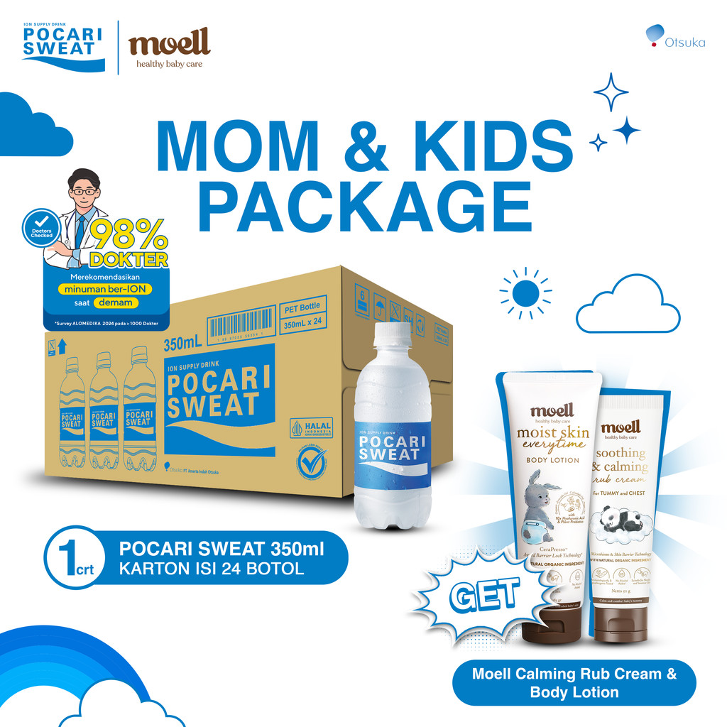 Jual POCARI SWEAT x Moell Special Package | Shopee Indonesia