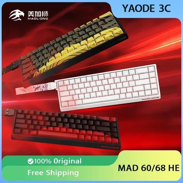 Jual Madlions Mad 60/68 He Mechanical Keyboard Magnetic Switch Rapid ...