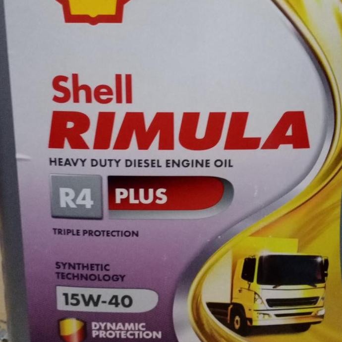 Jual Shell Rimula R4 Plus Isi 5 L - Asli | Shopee Indonesia