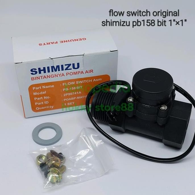 Jual Flow Switch Shimizu Original 1 X 1" Otomatis Pompa Booster Pb 158 ...