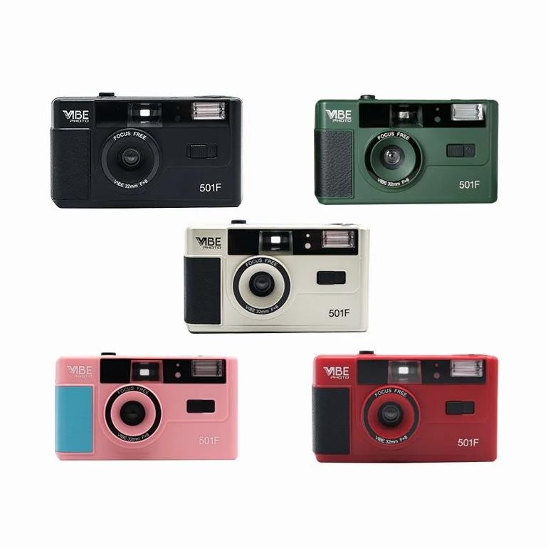 Jual Vibe Film Camera 501F Retro Sport 135 Film Non-disposable Beginner ...