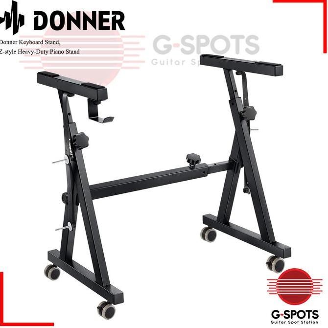 Jual Donner Keyboard Stand, Z-Style Heavy-Duty Piano Stand Big Promo ...