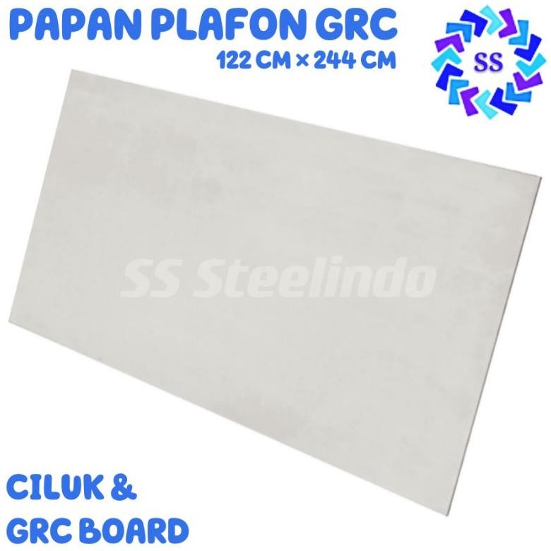 Jual HJK PAPAN PLAFON GRC BOARD (ASLI) 4MM DAN CILUK BOARD (BIASA) 4MM ...