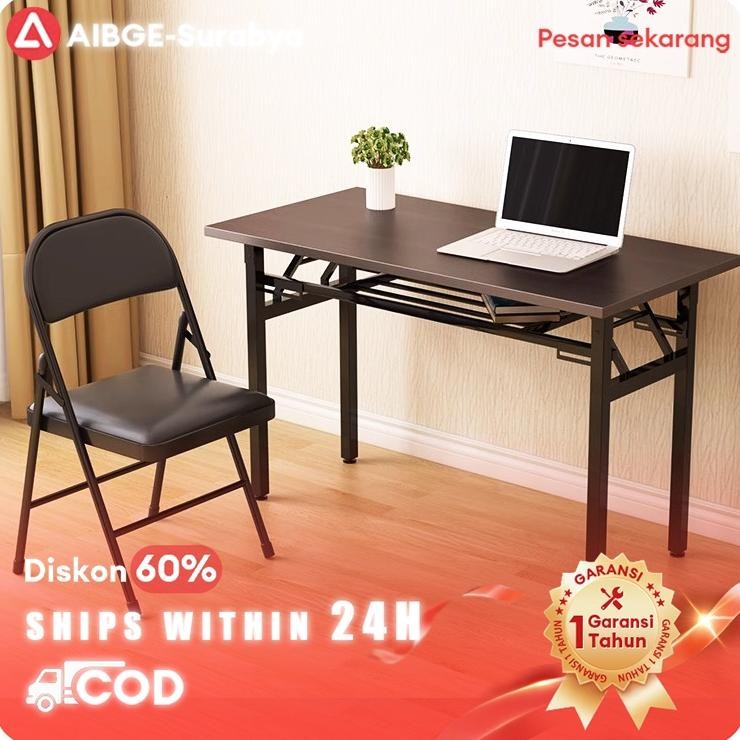 Jual Meja Lipat Portable Meja Belajar Meja Kantor Besi Meja Makan Meja Pelatihan Serbaguna Meja ...