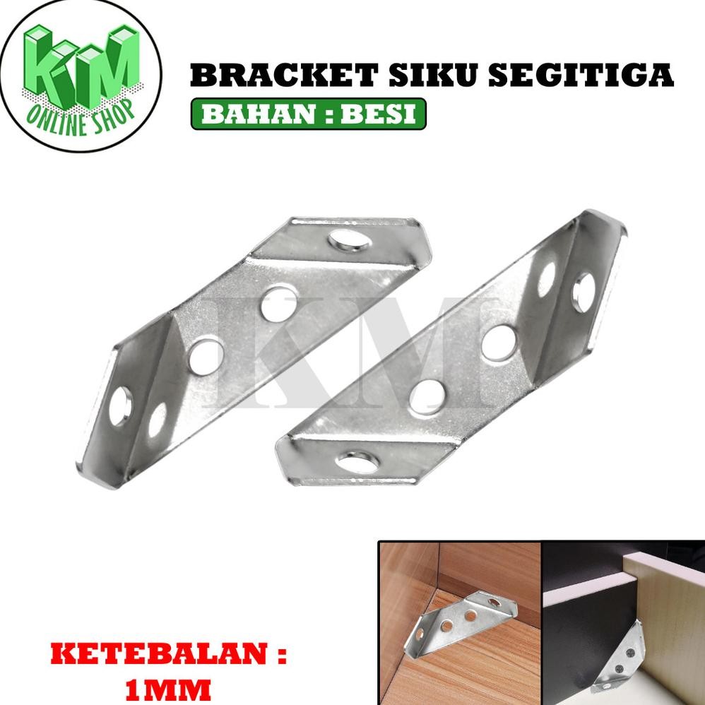 Jual Siku Bracket Segita Siku Ambalan Sudut Rak Kabinet Penguat Siku ...