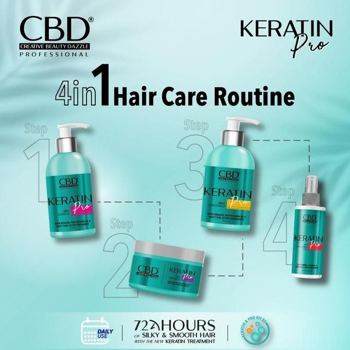 Jual CBD Professional Keratin Pro Daily Hair Vitamin Spray 100ml - FYC ...