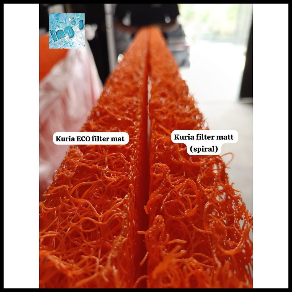 Jual KURIA 100X50 CM ECO FILTER HI-DENSITY MEDIA FILTER/JAPMAT KOLAM ...