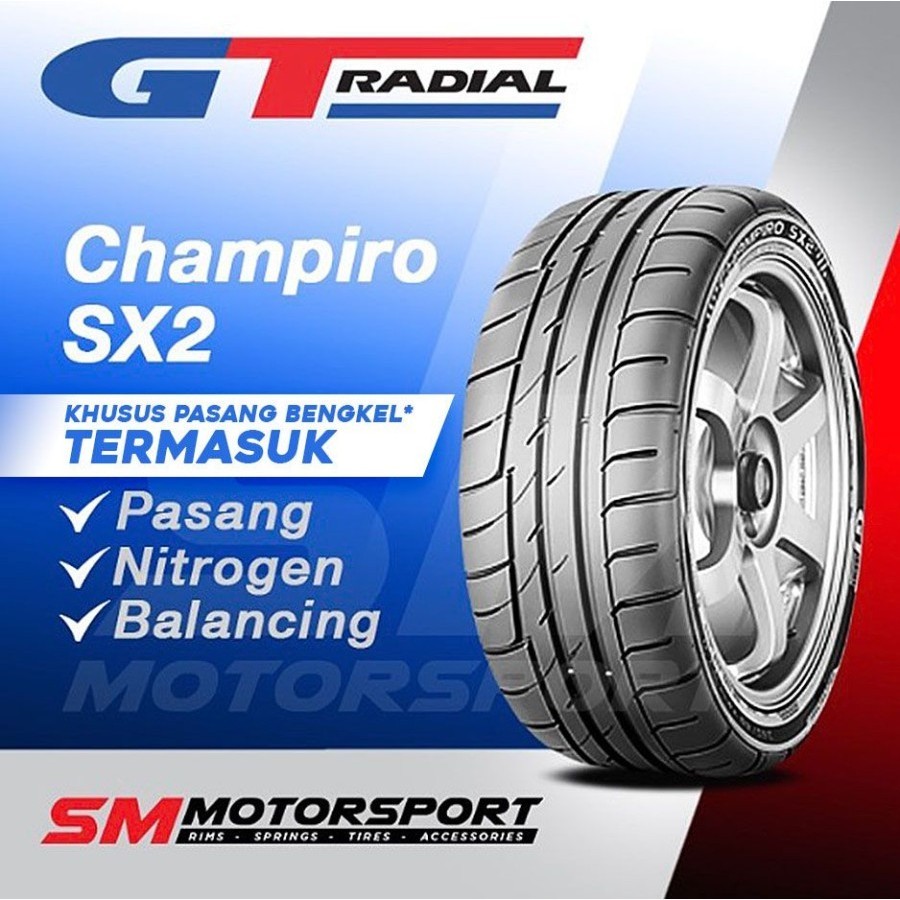 Jual Ban Mobil GT Radial Champiro SX2 205 50 R16 16 | Shopee Indonesia