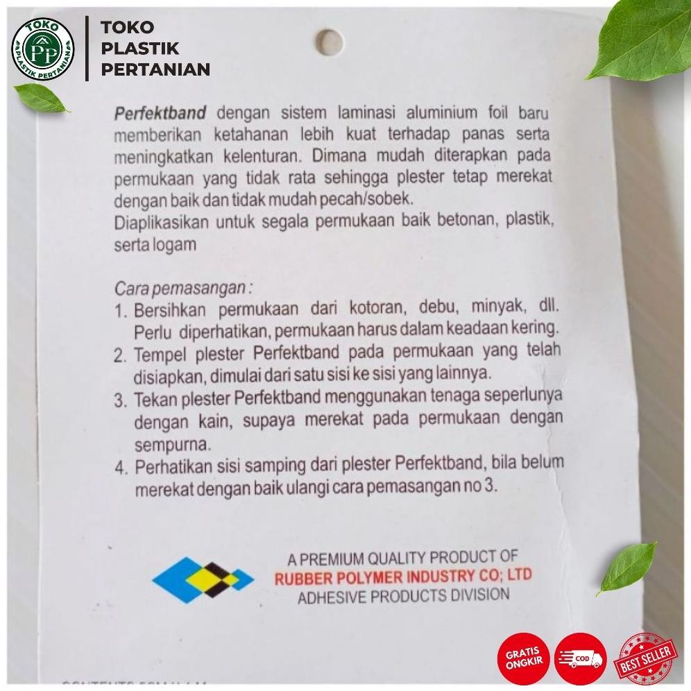 Jual Isolasi Talang / Lem Seng / Penambal Seng Anti Bocor Perfekt Band ...