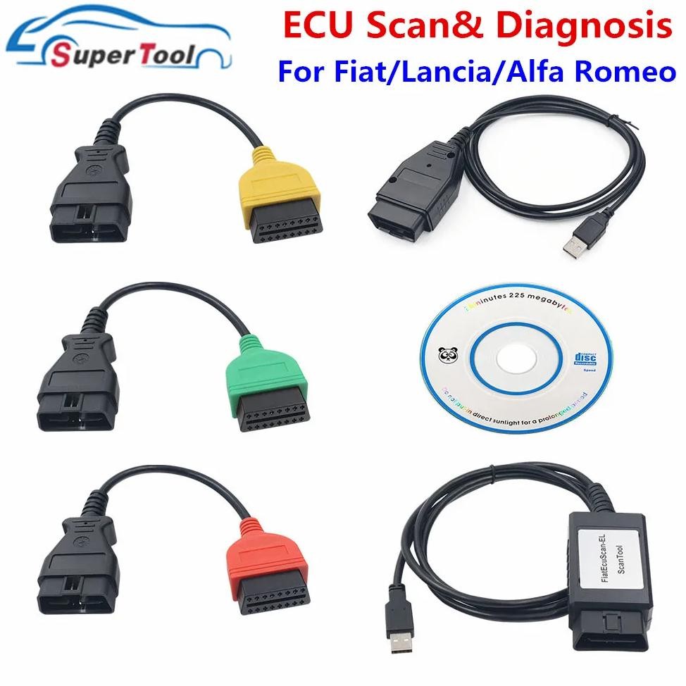 Jual Best V5.0 OBD2 ECU Scan For Fiat Multiecuscan Adapter For Alfa ...