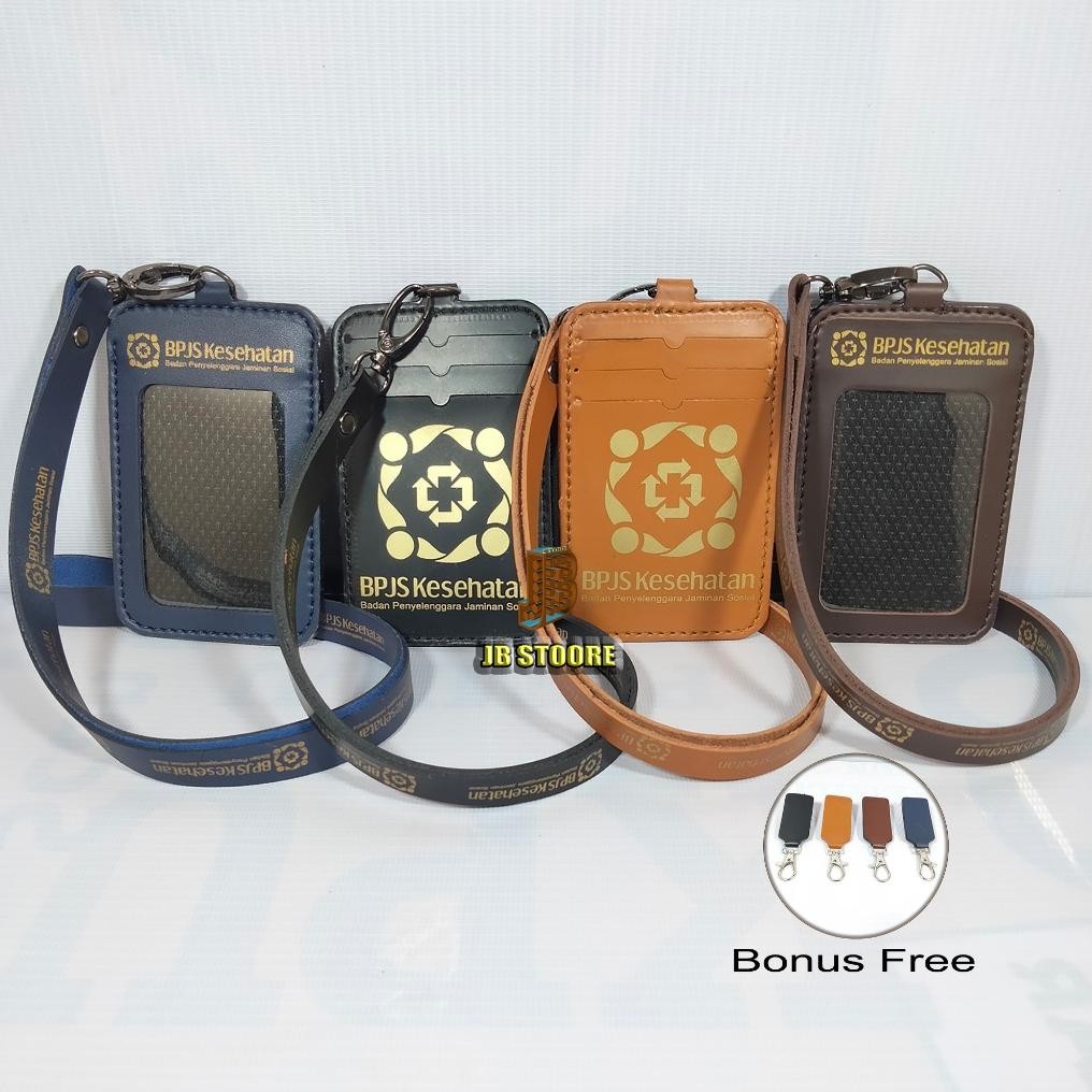 Jual Tempat Id Card BPJS KESEHATAN Kulit / Id Card Holder Bpjs ...