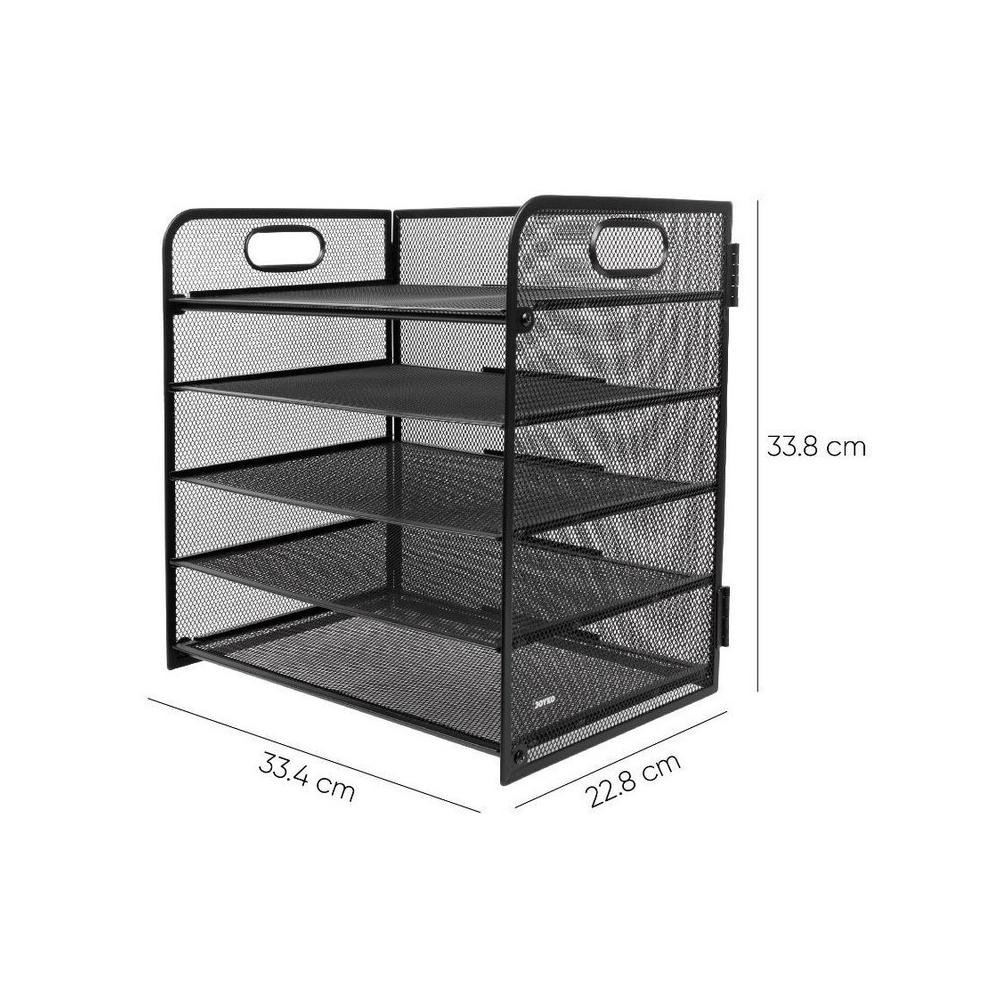 Jual Document Tray / Rak Dokumen Kertas / Origanizer Meja Besi Jaring 5 ...