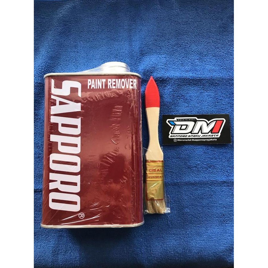Jual Pengelupas Cat / Paint Remover Sapporo 1Lt (Bonus Kuas) | Shopee ...