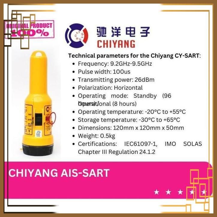 Jual [PKP] SART CHIYANG SERTIFIKATCCS STANDARD IMO SOLAS/ AIS SART ...